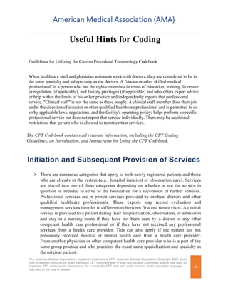 Evaluation and Management EM of the CPT Codes (PDF) | PDF