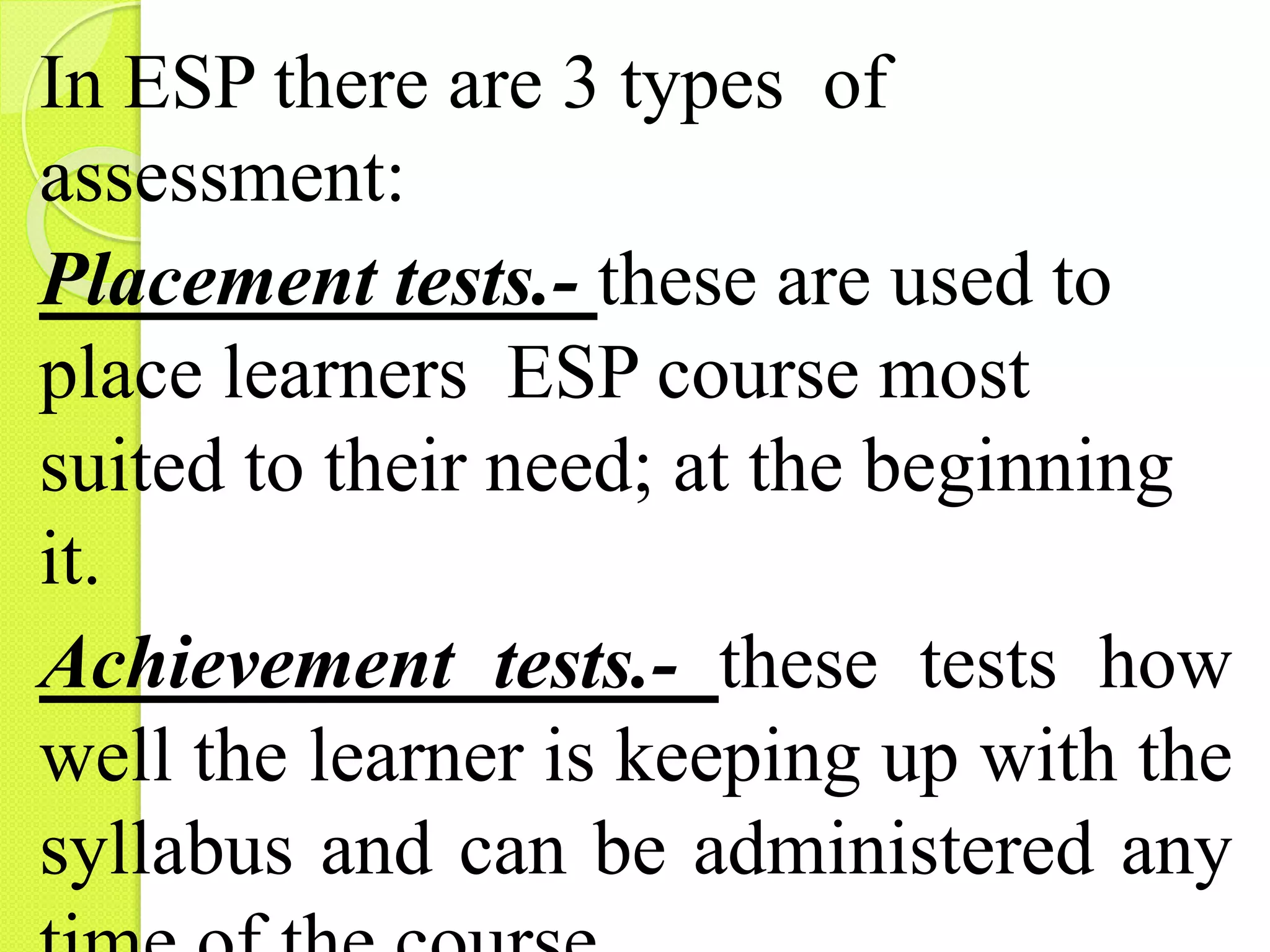 Evaluation esp-roxana | PPTX