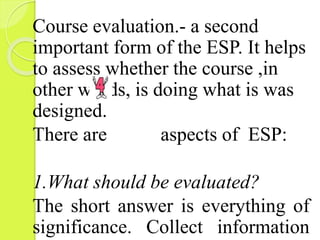 Evaluation esp-roxana | PPTX