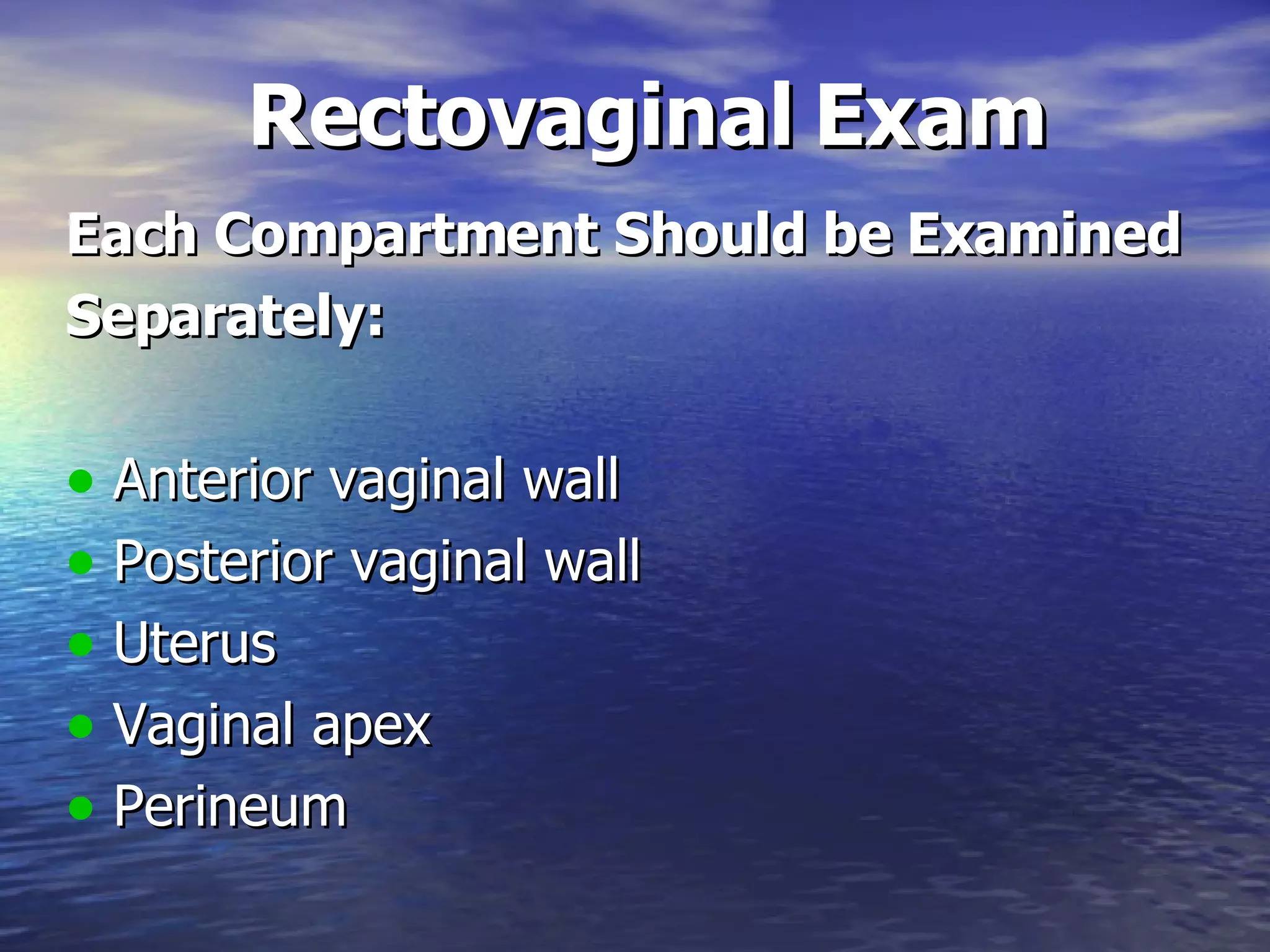Evaluation Management of Genital Prolapse - www.jinekolojivegebelik.com