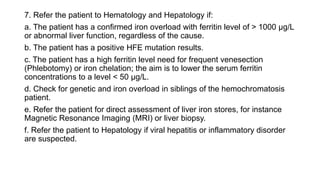Evaluation of Hyperferritinemia in Diabetic Patients | PPT