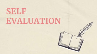 Self-Evaluation & Peer Evaluation | Nursing Education | Juhin J | PDF