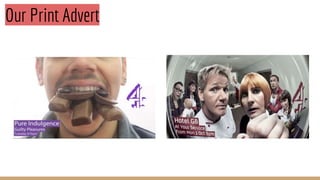Question 1 - Print Advert | PPT