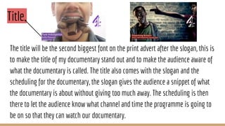 Question 1 - Print Advert | PPT