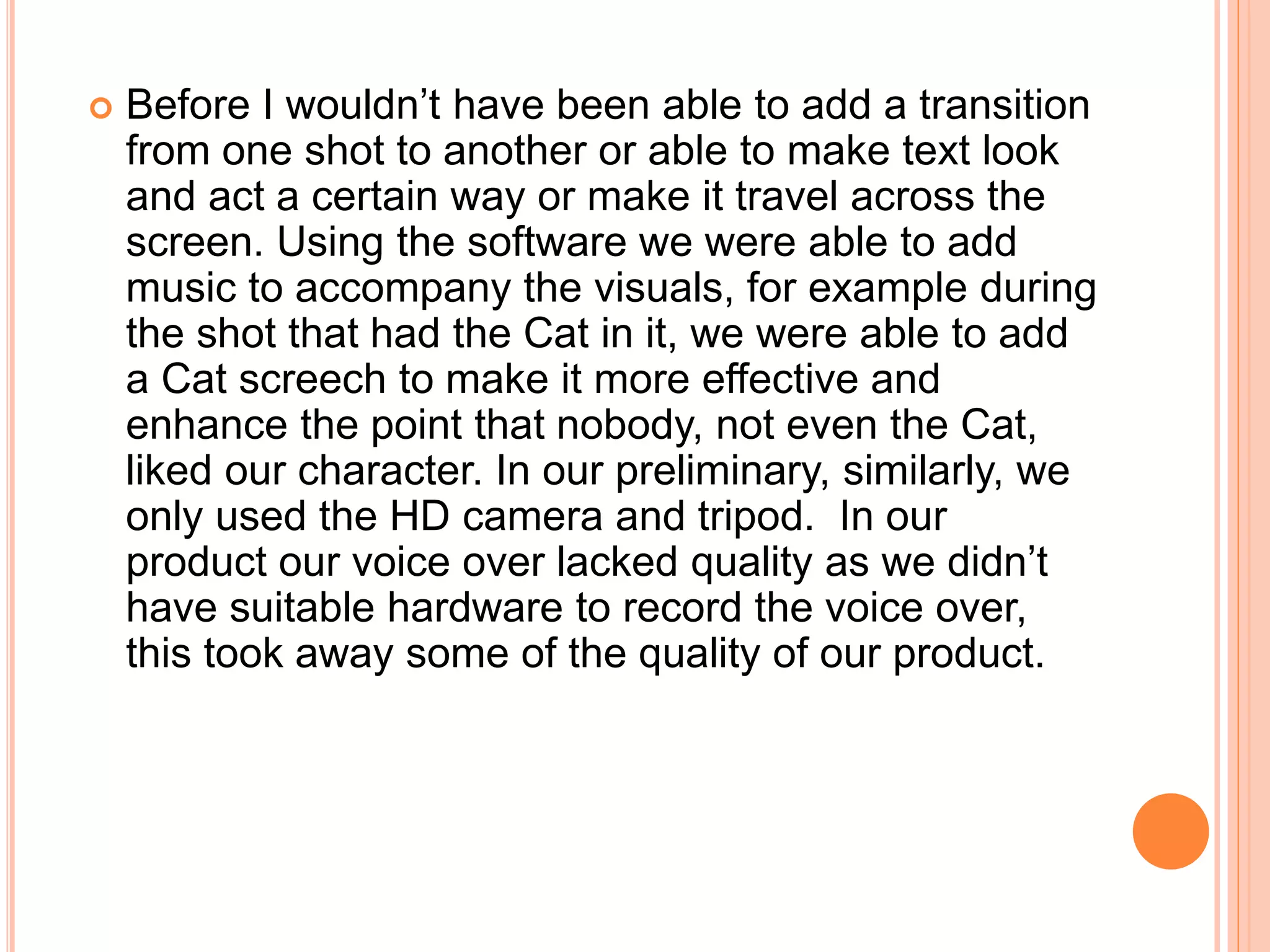 Evaluation question 6 | PPT