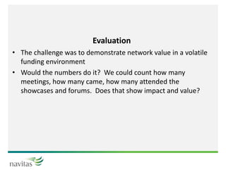 Evaluating without numbers: exploration of a story based evaluation ...