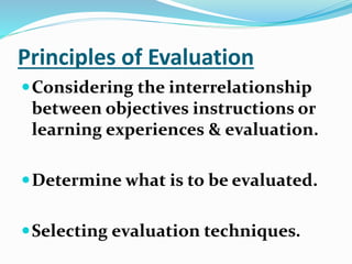 Evaluation and measurement | PPT