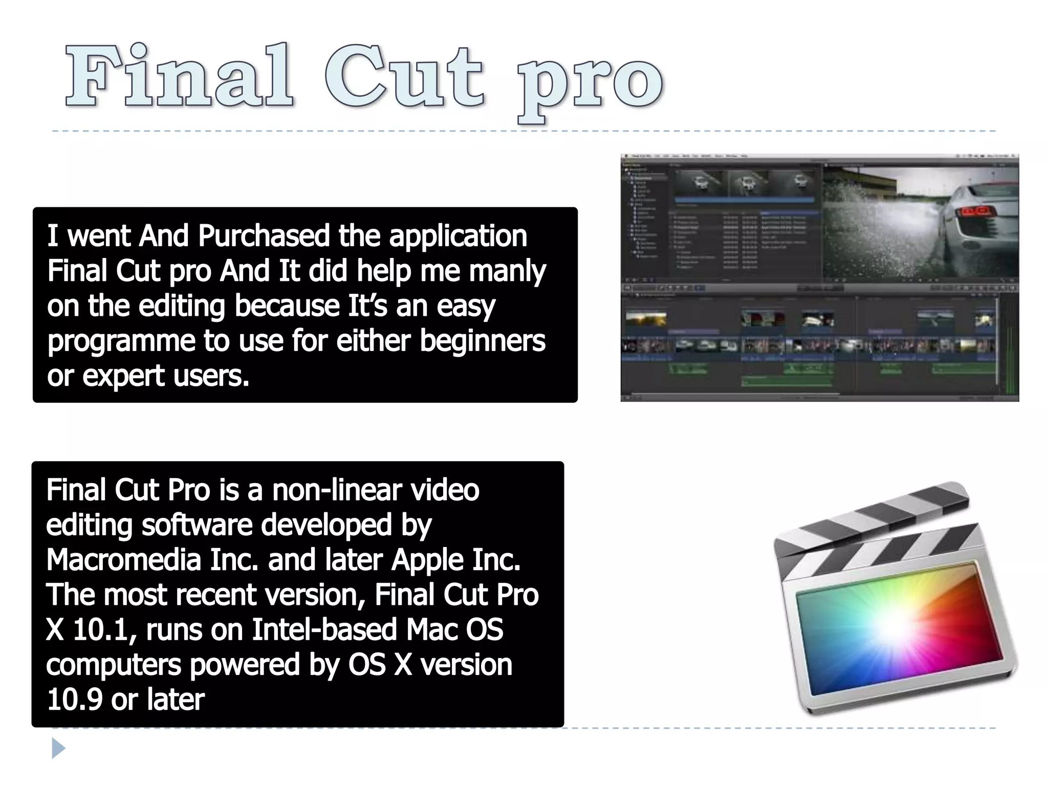 Evaluation 4 | PPTX | Cameras and Camcorders | Consumer Electronics