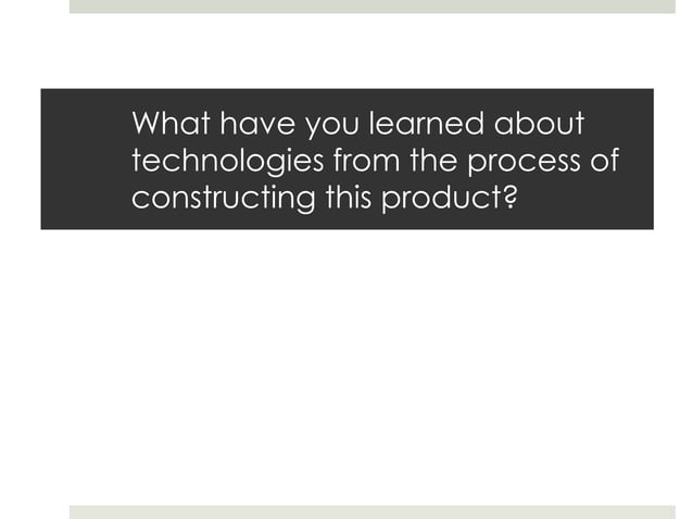 Evaluation Activity 6 | PPTX | Cameras and Camcorders | Consumer Electronics