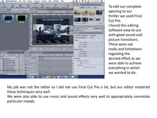 Evaluation activity, q6 | PPTX