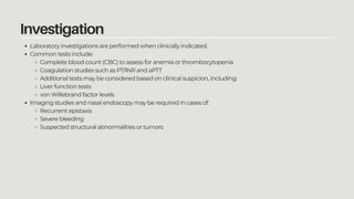 Evaluation and management of acute epistaxis in the emergency ...