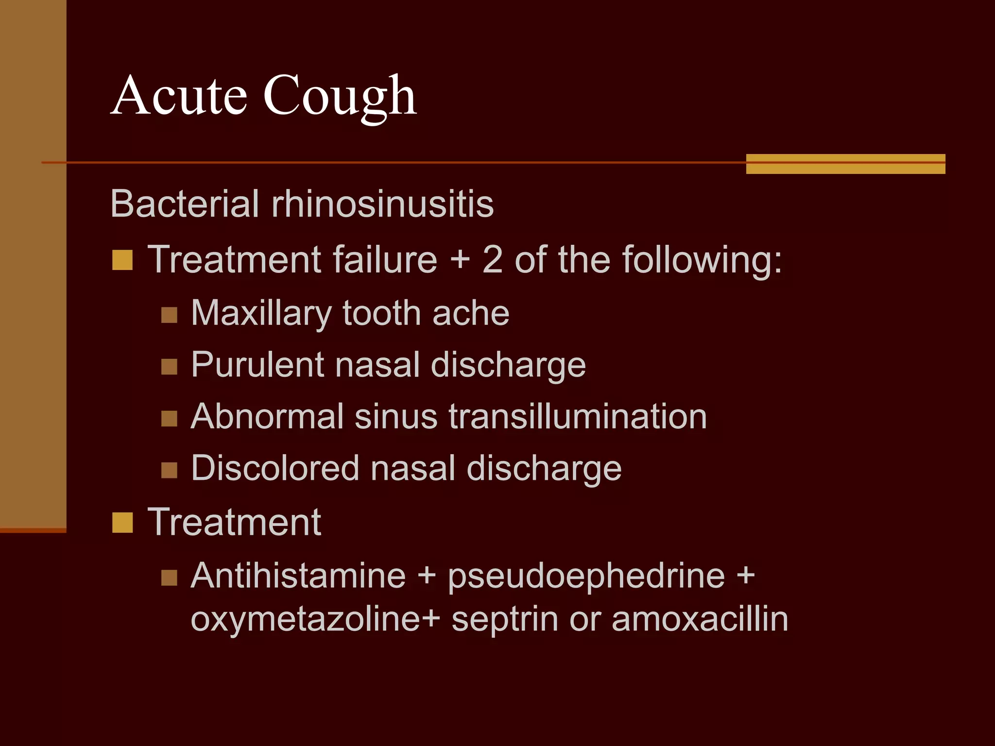 Evaluation and management of a patient with cough | PDF | Lung and ...