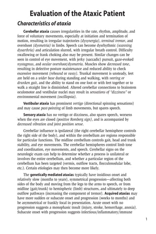 Evaluation and management_of_ataxic_disorders-an_overview_for_physicians | PDF