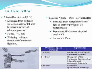 Evaluation and management of cervical spine injury | PPTX