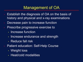Evaluation and Management of Osteoarthritis (2).ppt