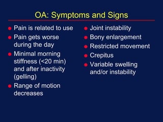 Evaluation and Management of Osteoarthritis (2).ppt