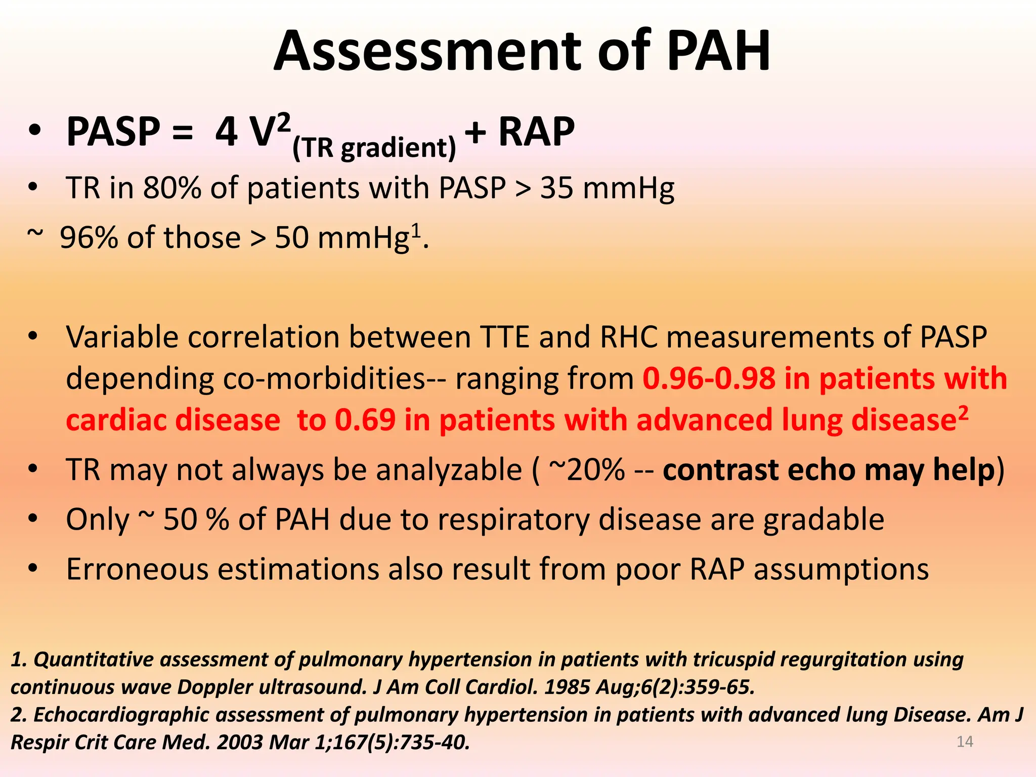 Evaluation and Management of pulmonary artery hypertension - dr sandeep ...