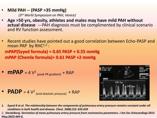 Evaluation and Management of pulmonary artery hypertension - dr sandeep ...
