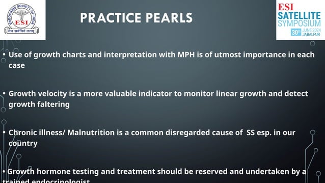 EVALUATION AND MANAGEMENT OF SHORT STATURE.pptx