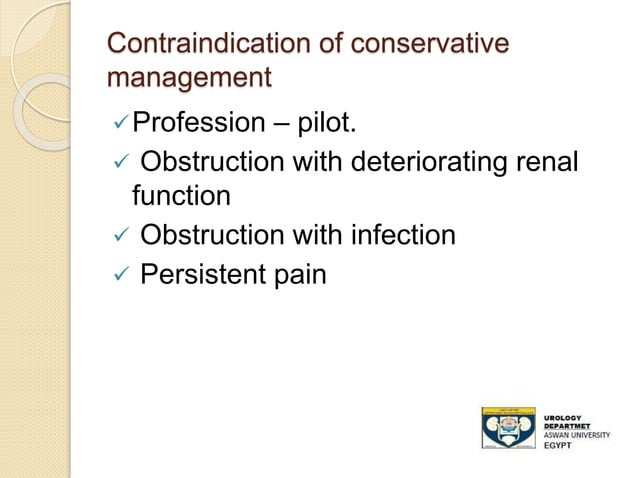 Evaluation and management of ureteric stones | PPTX | Digestive ...