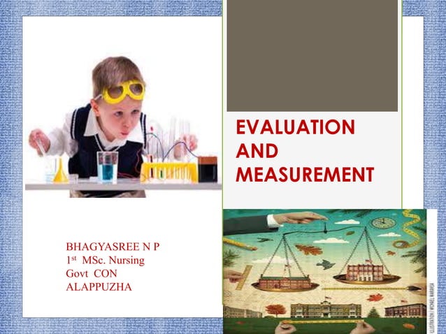 Evaluation And Measurement Nursing Education Pptx