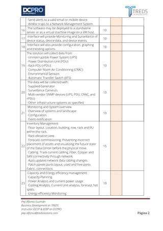 DCiM Evaluation Checklist | PDF