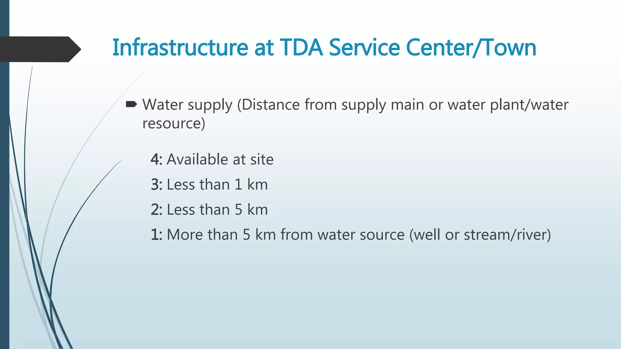 Evaluation Criteria for Designing Tourism Development Areas | PPTX