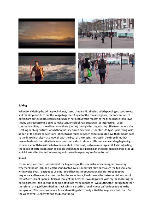 Evaluation film | DOCX