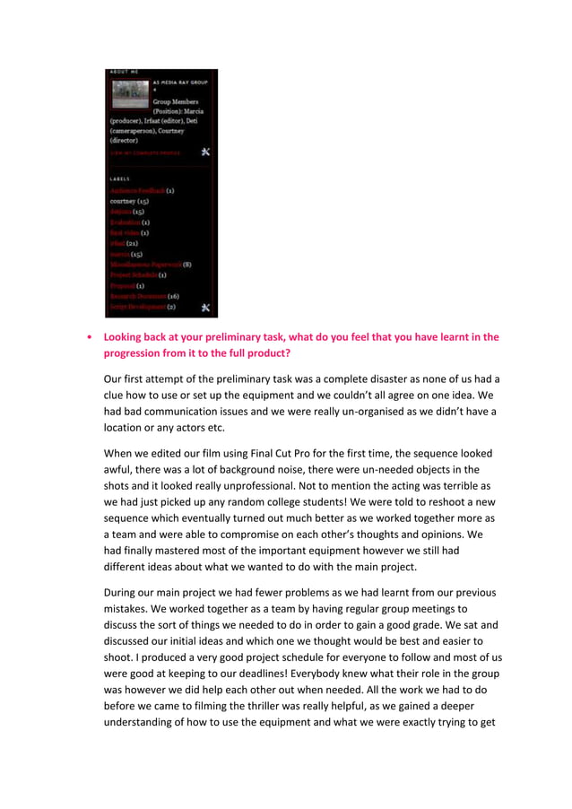 Evaluation final final final | DOCX