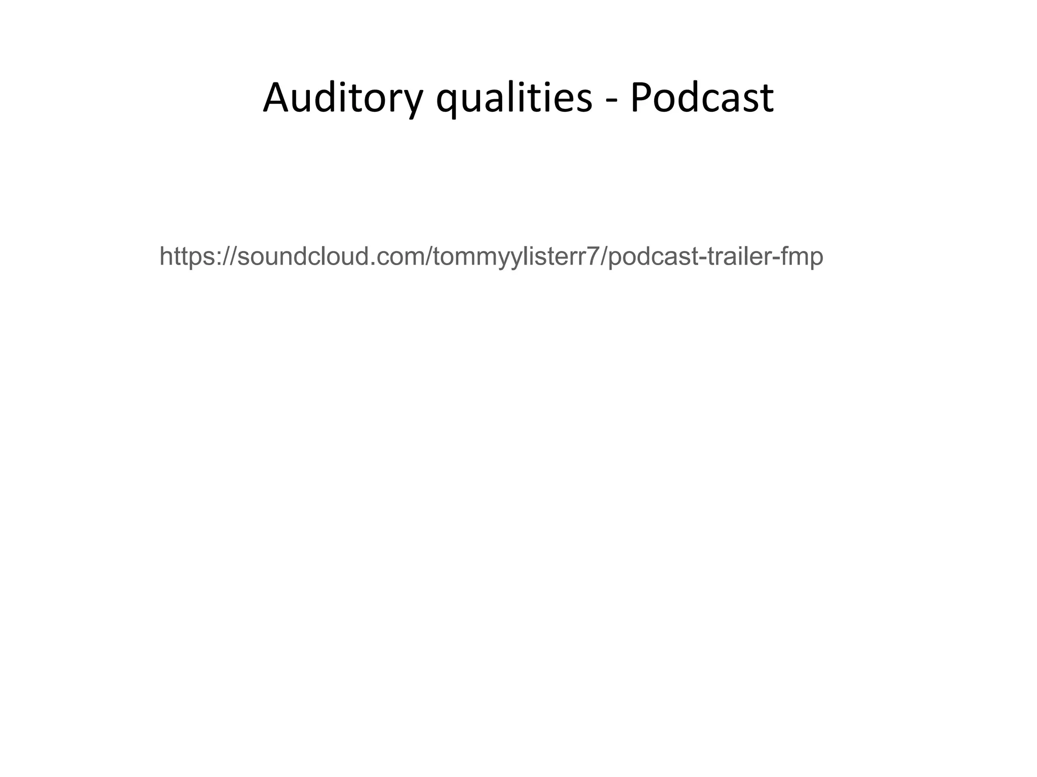 Evaluation FMP | PPT