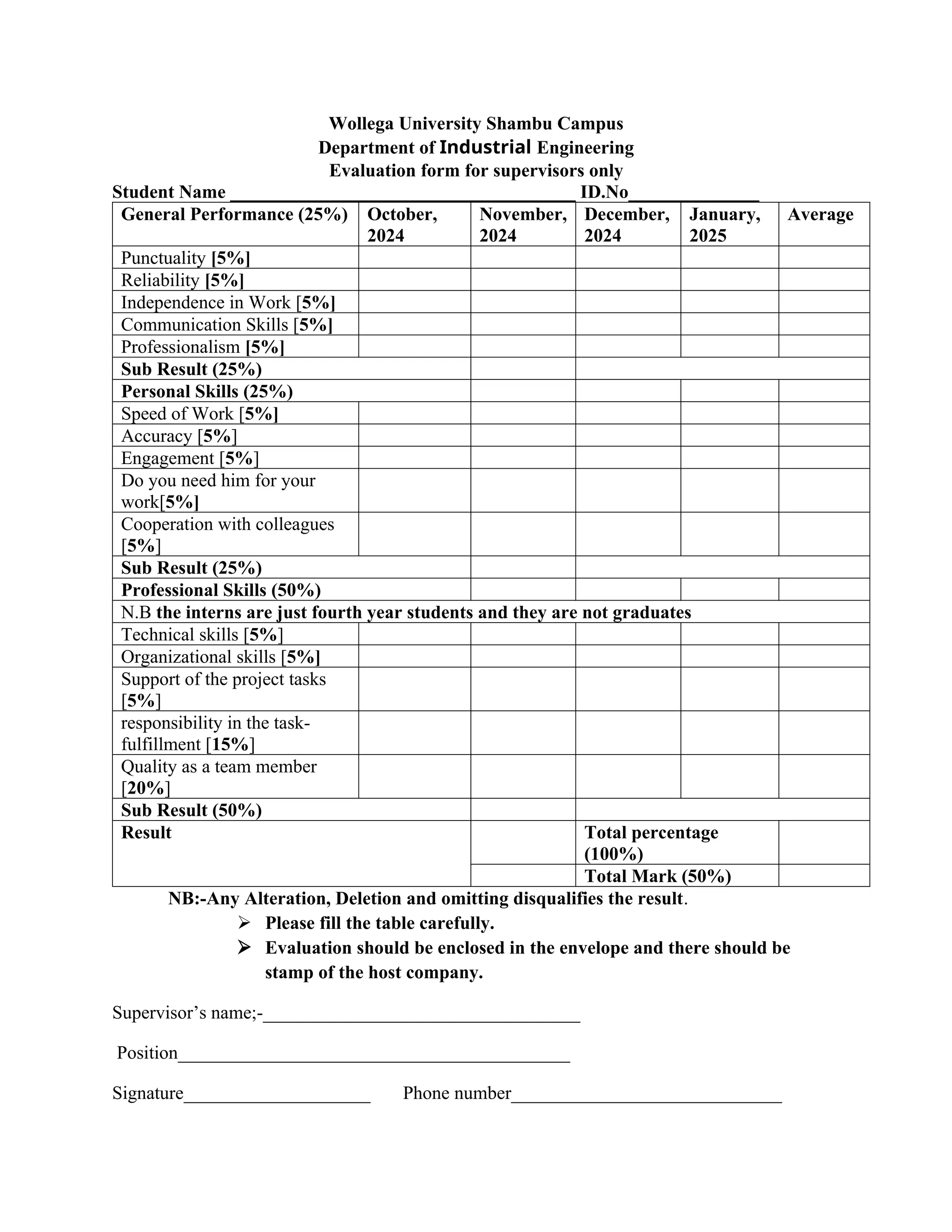 Evaluation Form internship.docxrhdthjfyjguhkijlok; | DOCX