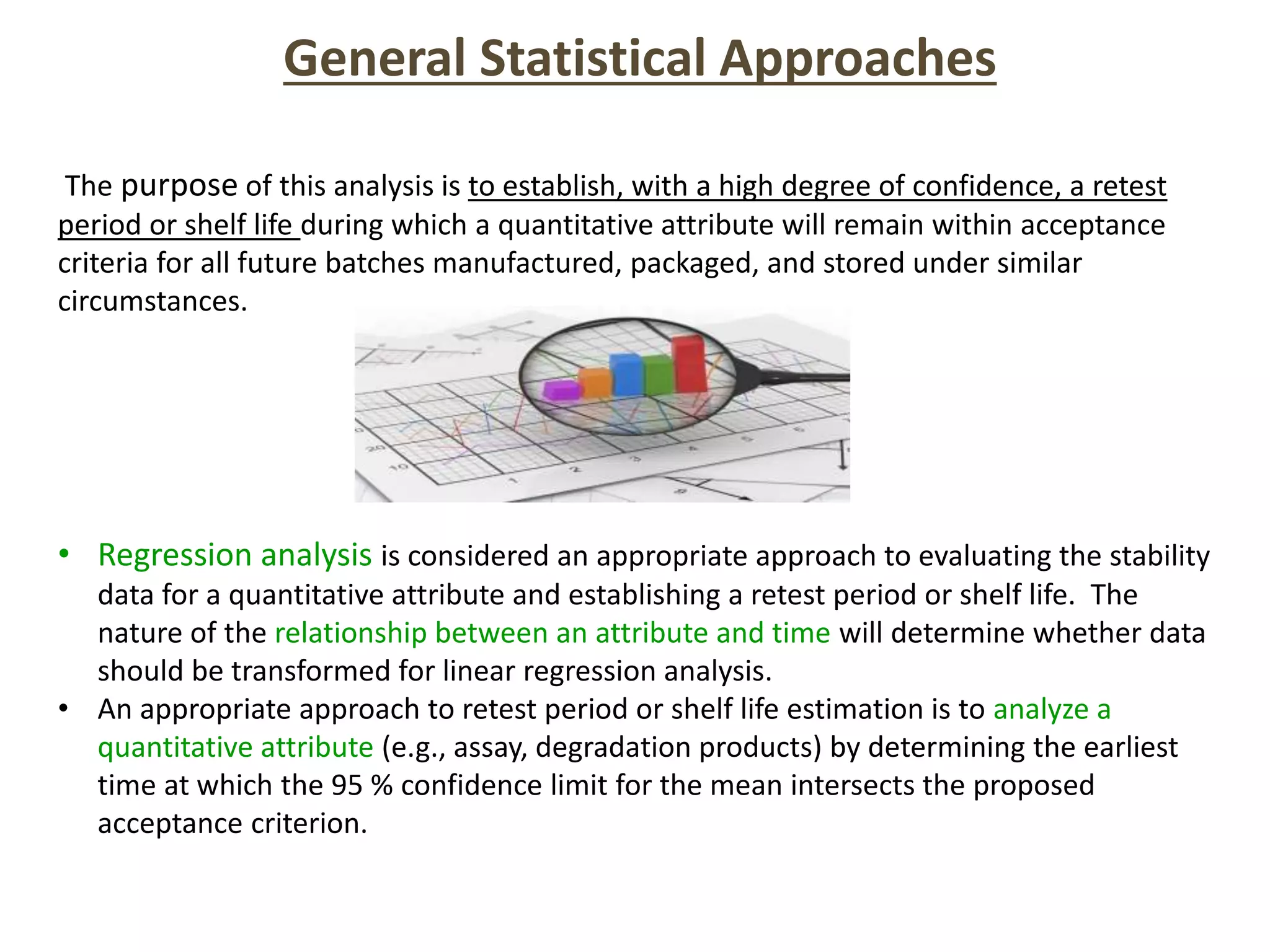 Evaluation for stability data q1 e | PPTX