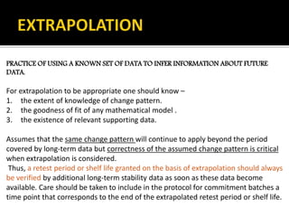 Evaluation for stability data q1 e | PPTX