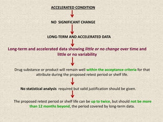 Evaluation for stability data q1 e | PPTX