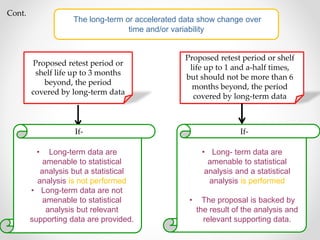 Evaluation for stability data q1 e | PPTX