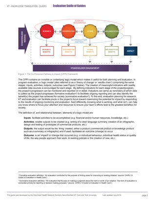 Evaluation Guide of Guides | PDF