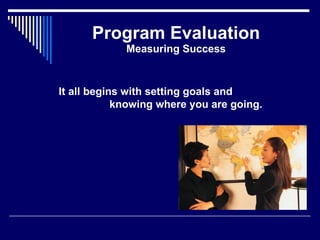 Program Evaluation Handouts | PPT