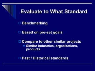 Program Evaluation Handouts | PPT