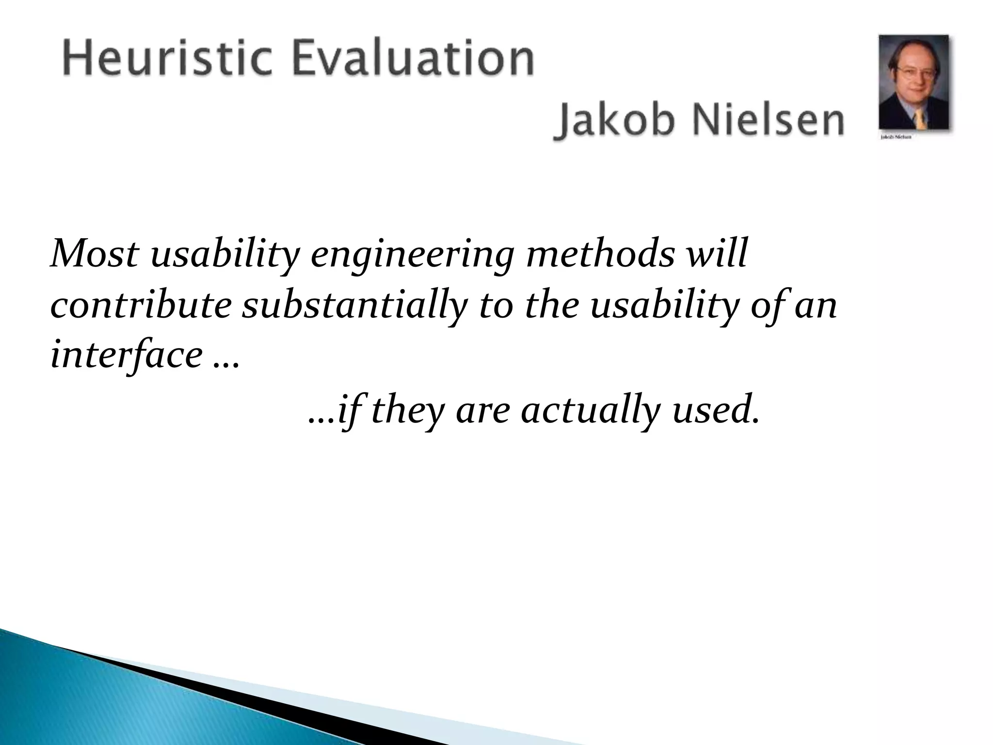 Evaluation in hci | PPTX