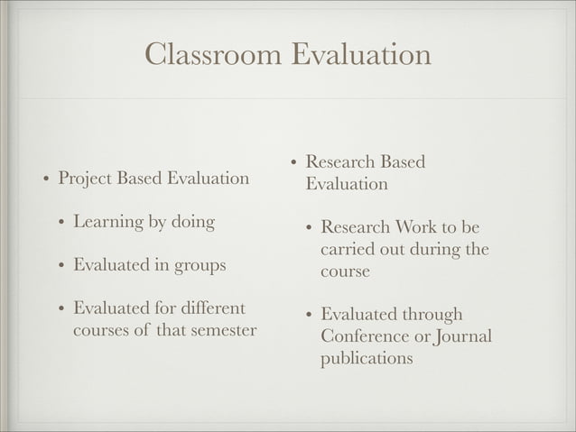 Evaluation in higher education | PPT