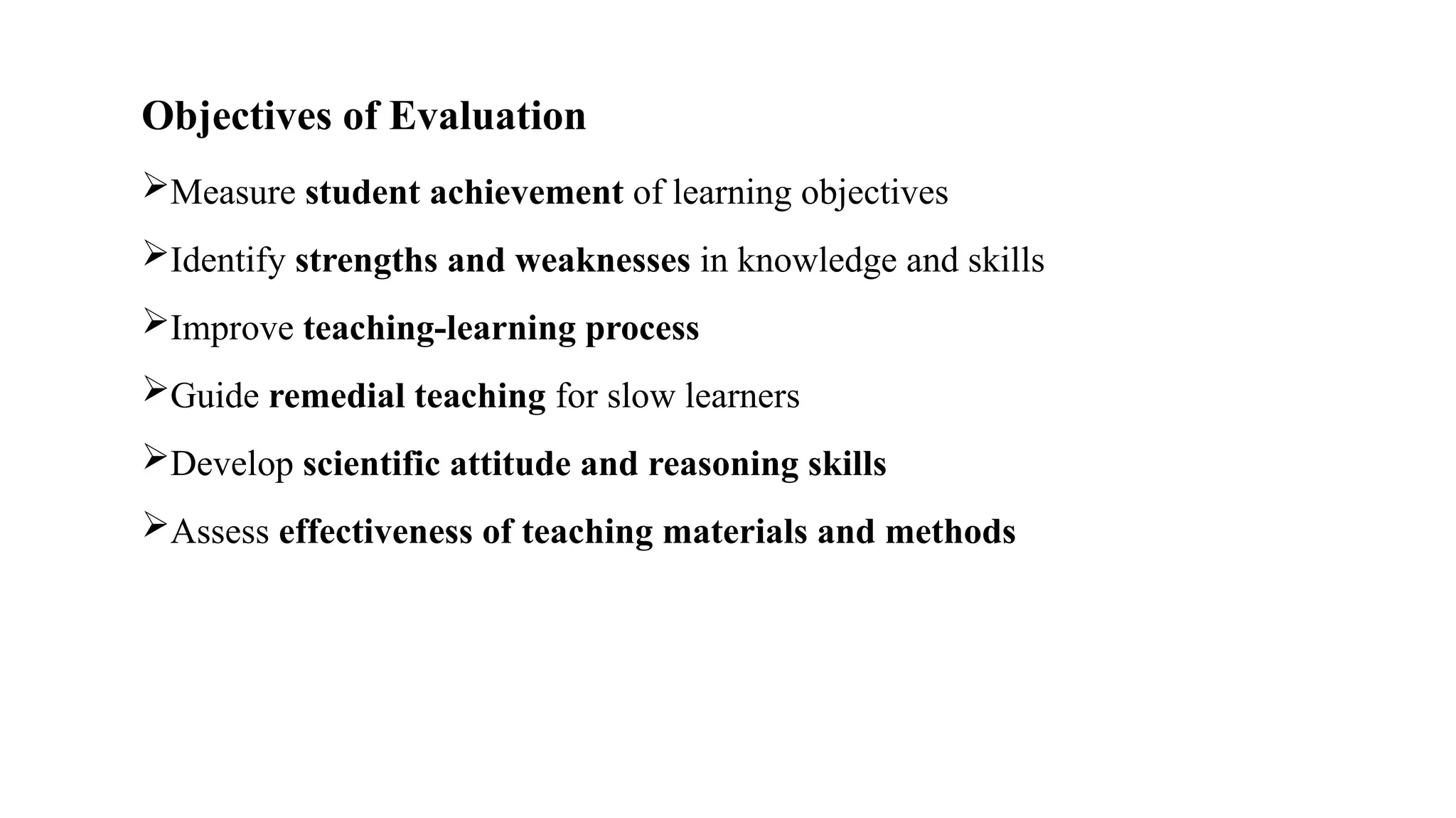 Evaluation in Science Teaching: Meaning, Importance and Utility.pptx