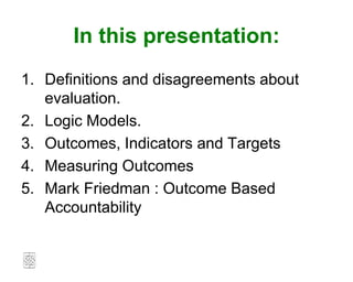 Evaluation introduction | PPT