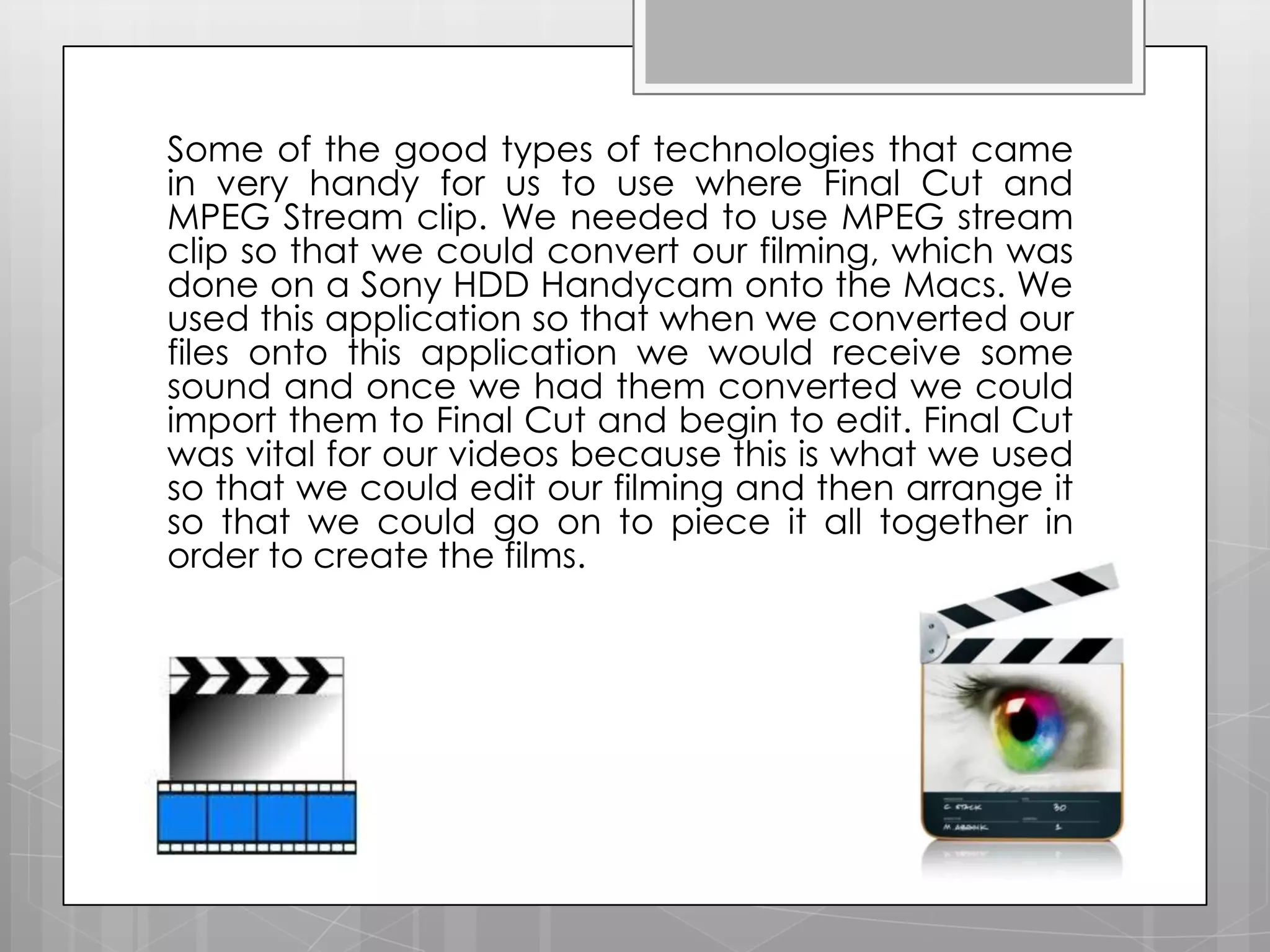 Evaluation Question 6 | PPT