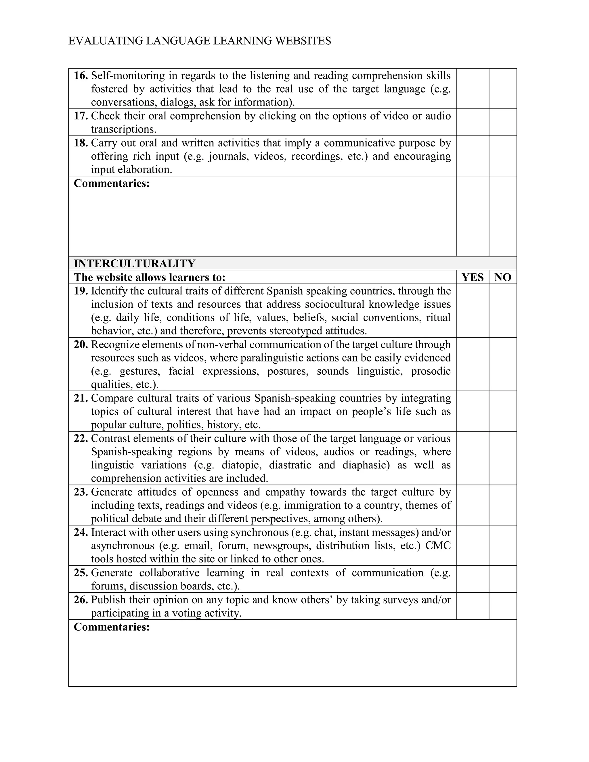 Evaluation language | PDF