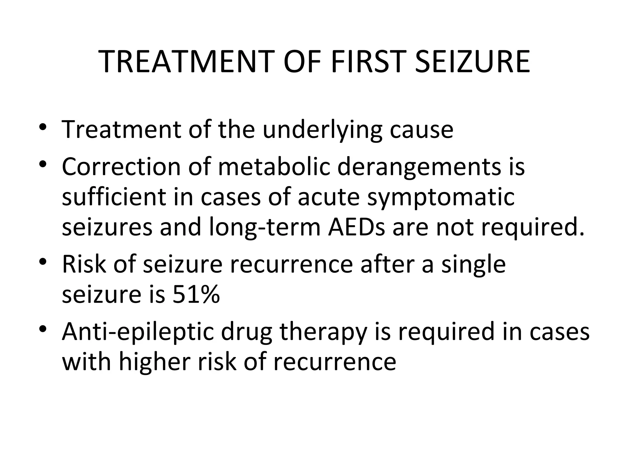 Evaluation and Management of Epilepsy | PPT
