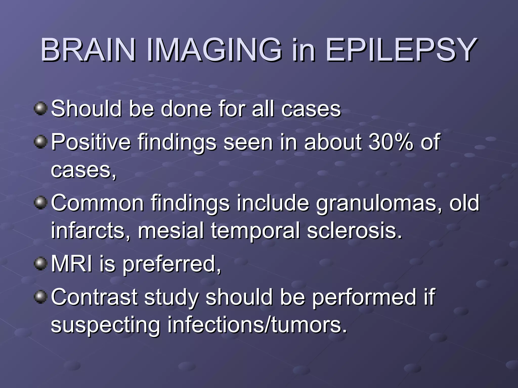 Evaluation and management of epilpesy | PPT
