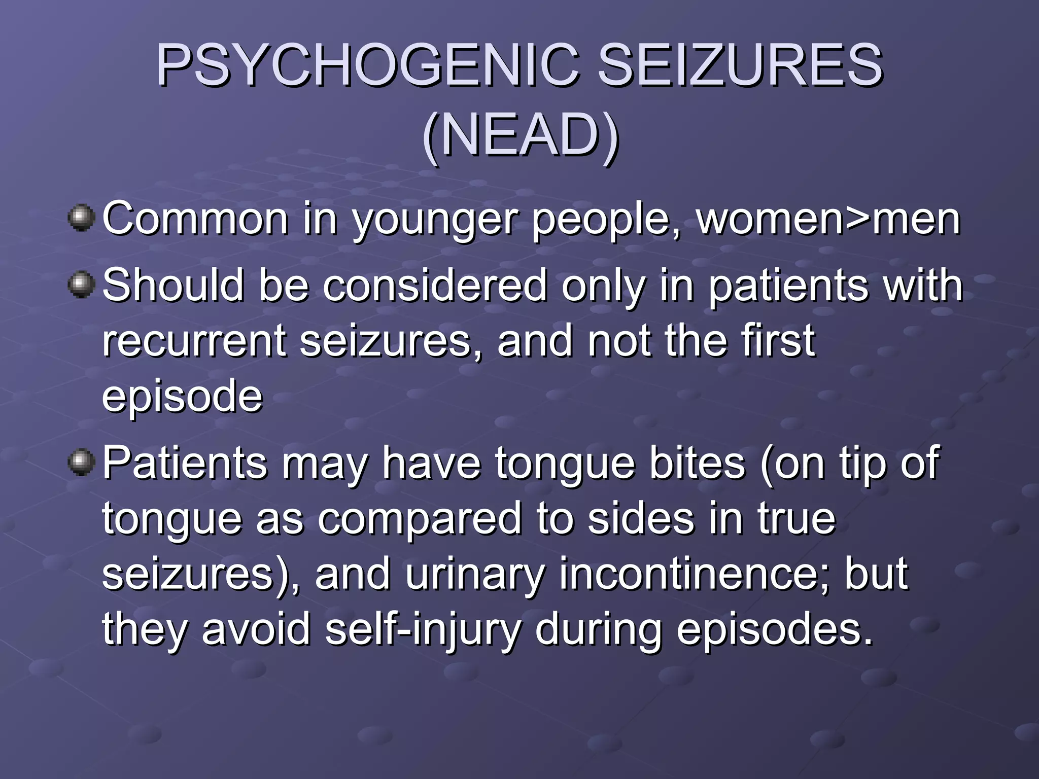 Evaluation and management of epilpesy | PPT