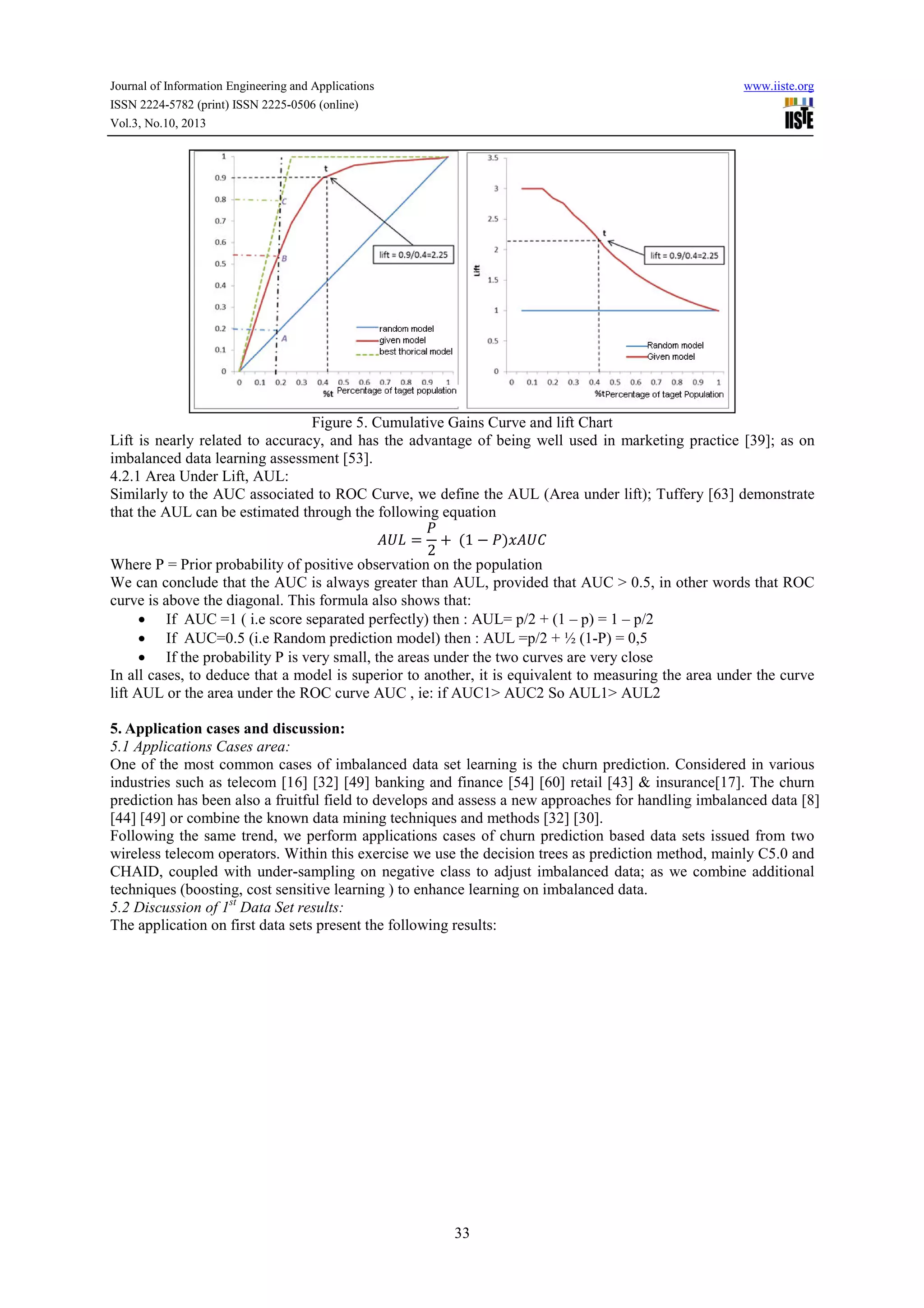 Evaluation measures for models assessment over imbalanced data sets | PDF