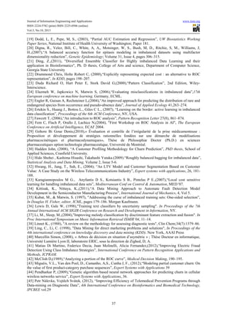 Evaluation measures for models assessment over imbalanced data sets | PDF