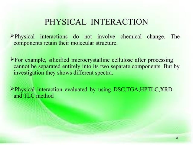 Evaluation methods for drug excipients and container interaction | PPT